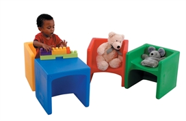 Harrison2Inspire-EduCube Chair Red