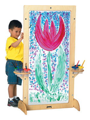 Harrison2Inspire-See-Thru Acrylic Panel / Easel 35"Wx15"Dx50"