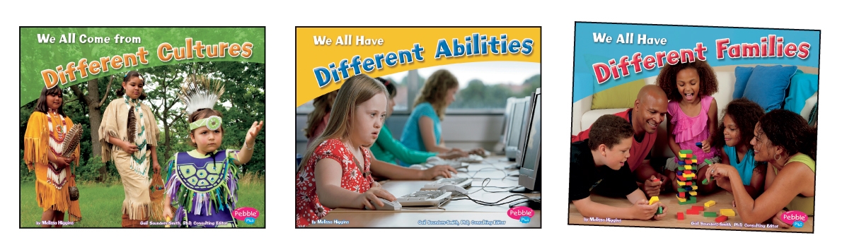 Harrison2Inspire-Celebrating Differences Paperback Book set of 3