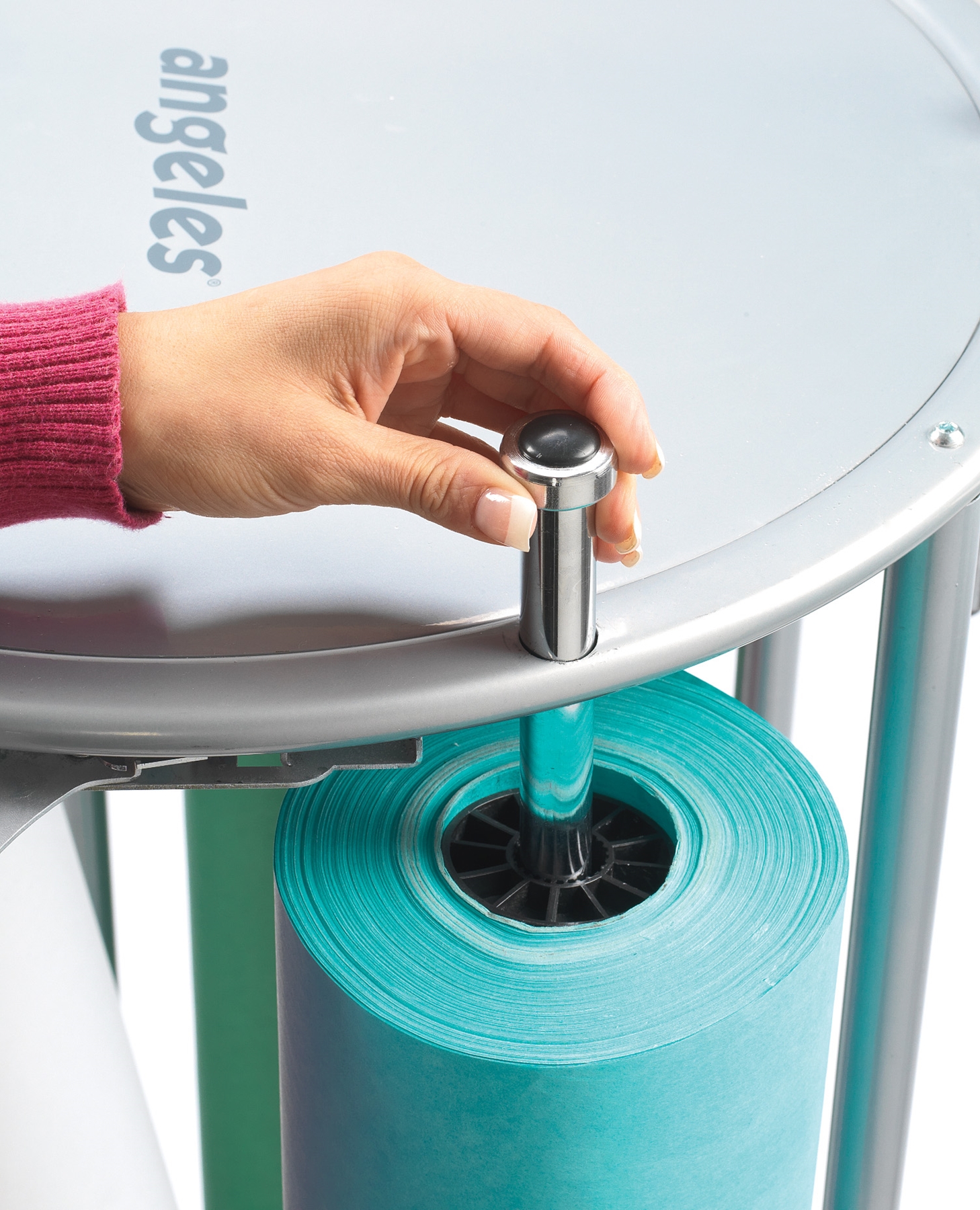 Harrison2Inspire-Vertical Paper Rack Holds 5-36"w rolls