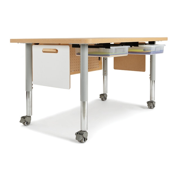Harrison2Inspire-Mobile STEM Workstation with Storage Bins and HOOKS ...